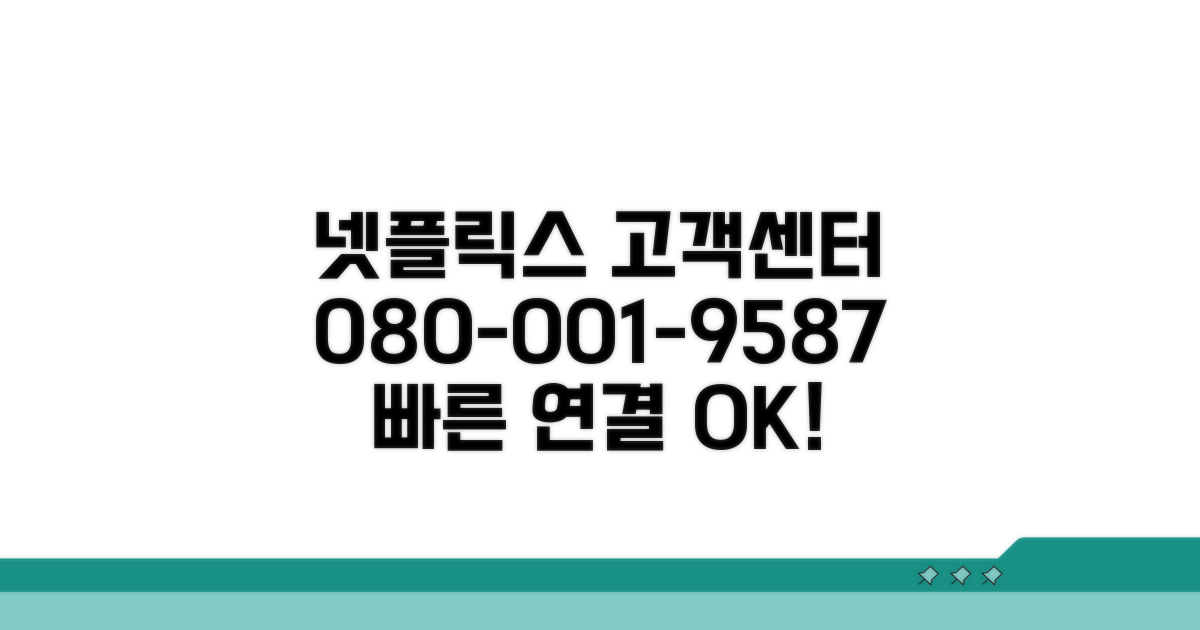 넷플릭스 고객센터 080-001-9587 | 구독 취소, 오류 해결 무료 전화 상담 방법